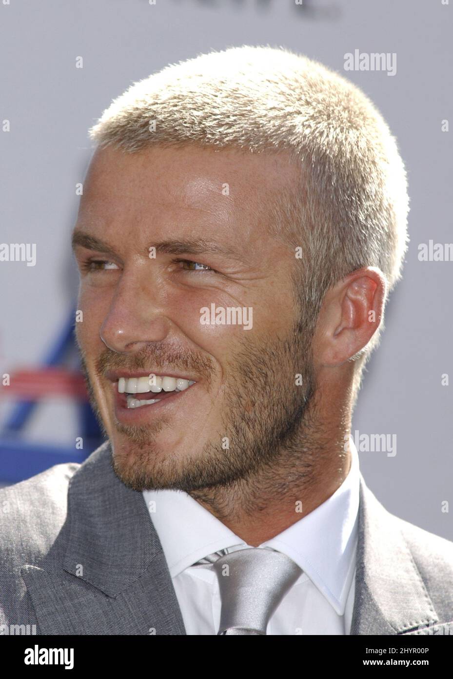David Beckham Official Presentation By The Los Angeles Galaxy held at ...