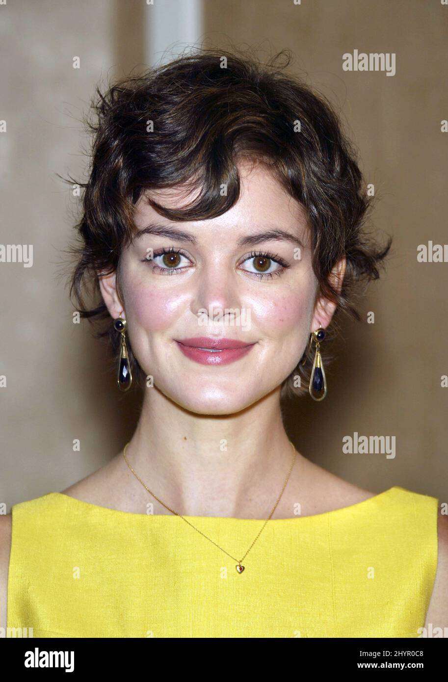 Nora Zehetner attends the Diamond Information Center and In Style host ...
