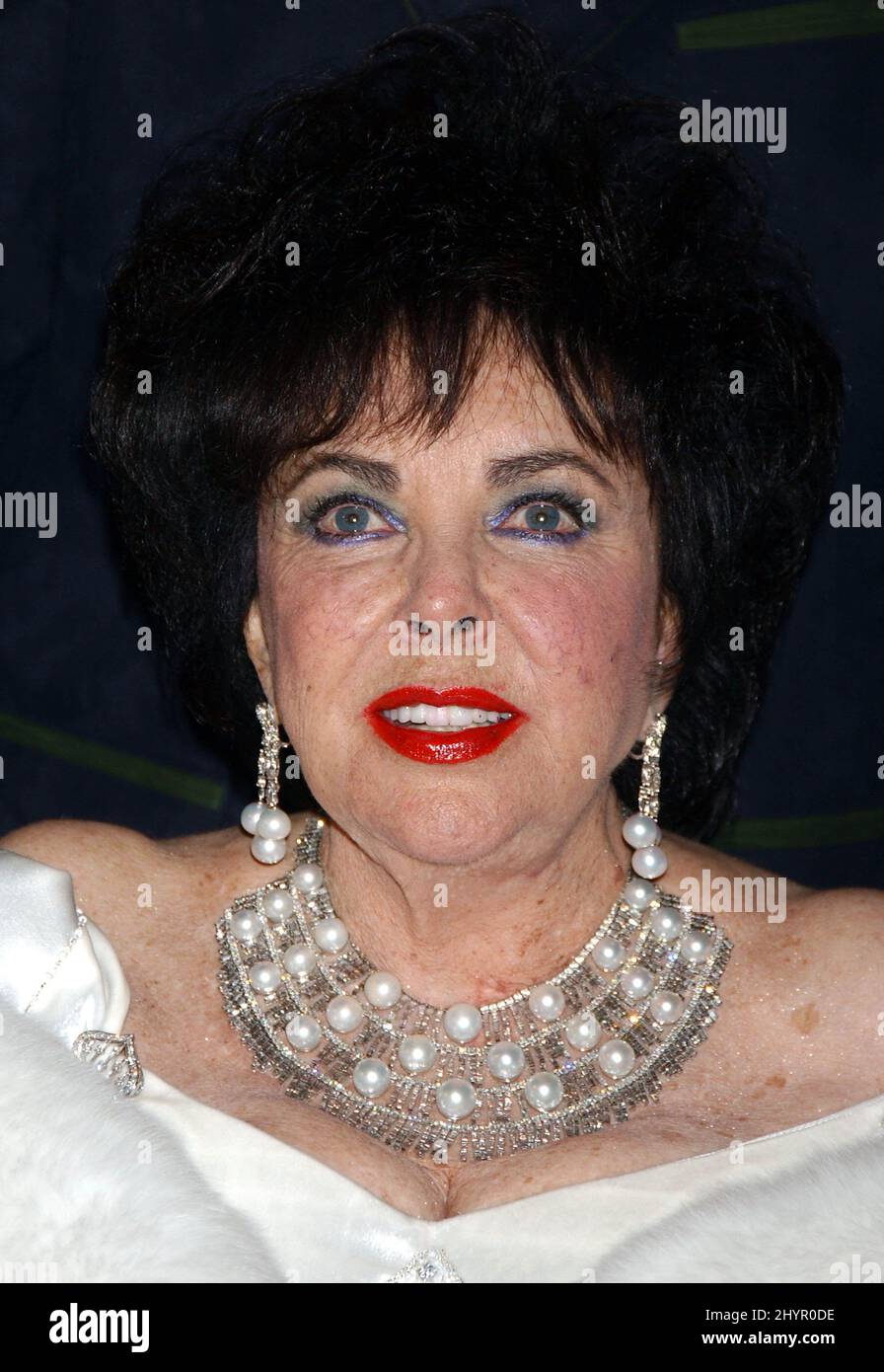 Elizabeth Taylor's Diamond Jubilee Birthday in Las Vegas. Picture: UK ...