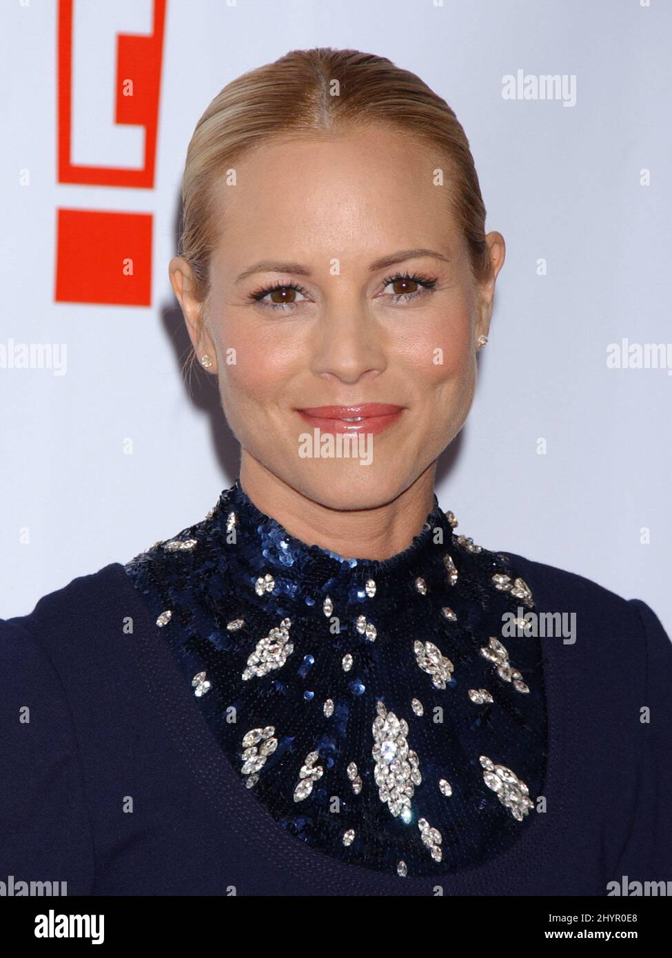 Maria Bello attends the 12th Annual Critics' Choice Awards at the Santa ...