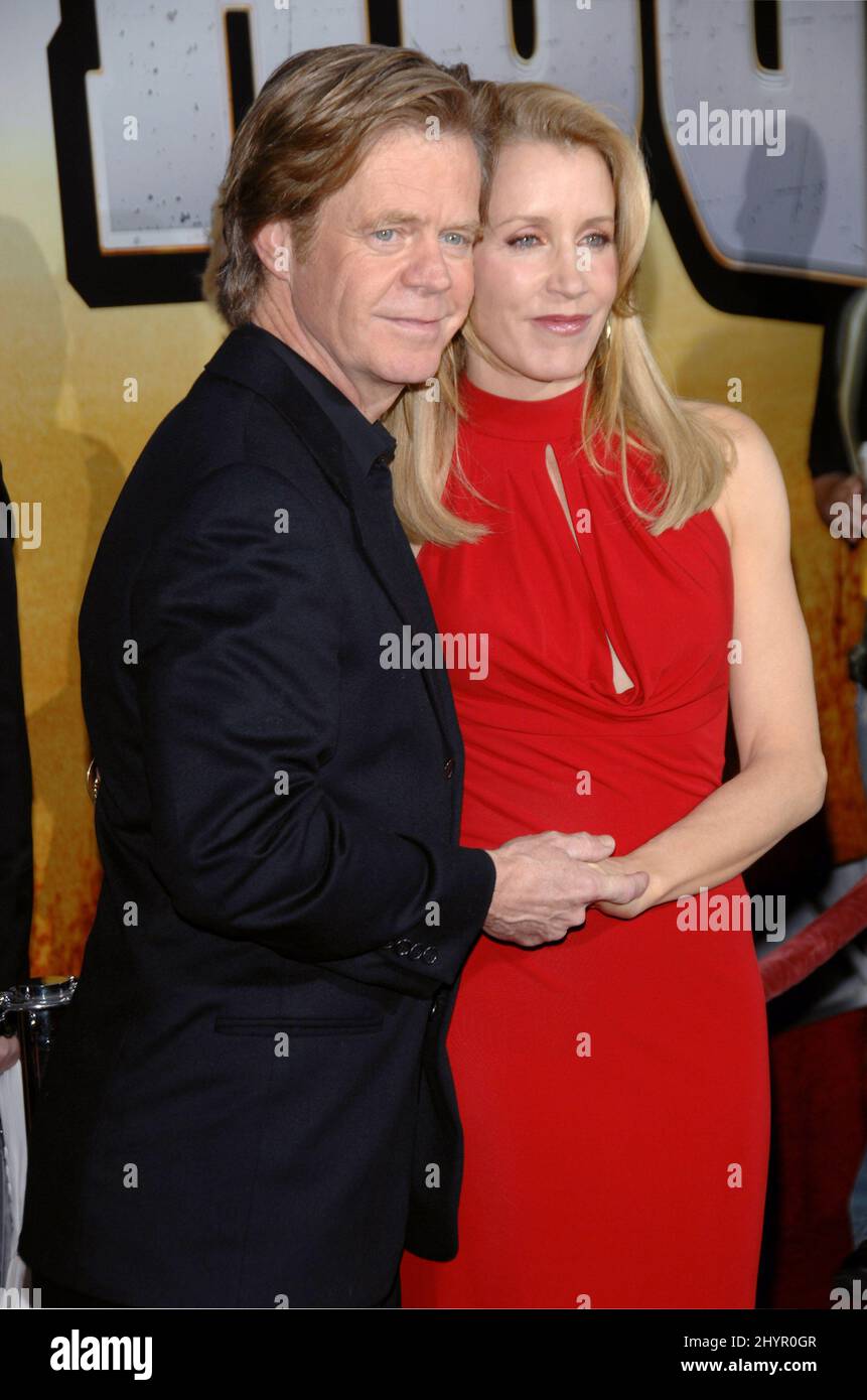 William H. Macy & Felicity Huffman attend the 'Wild Hogs' Los Angeles ...