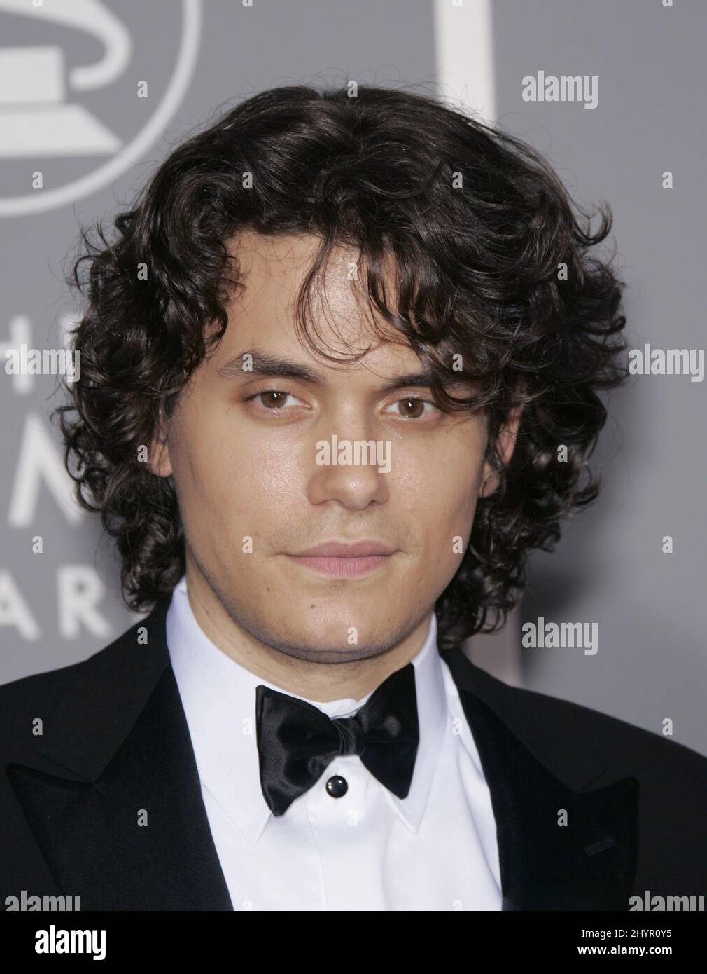 John mayer attends 49th grammy awards los angeles picture hi-res stock ...