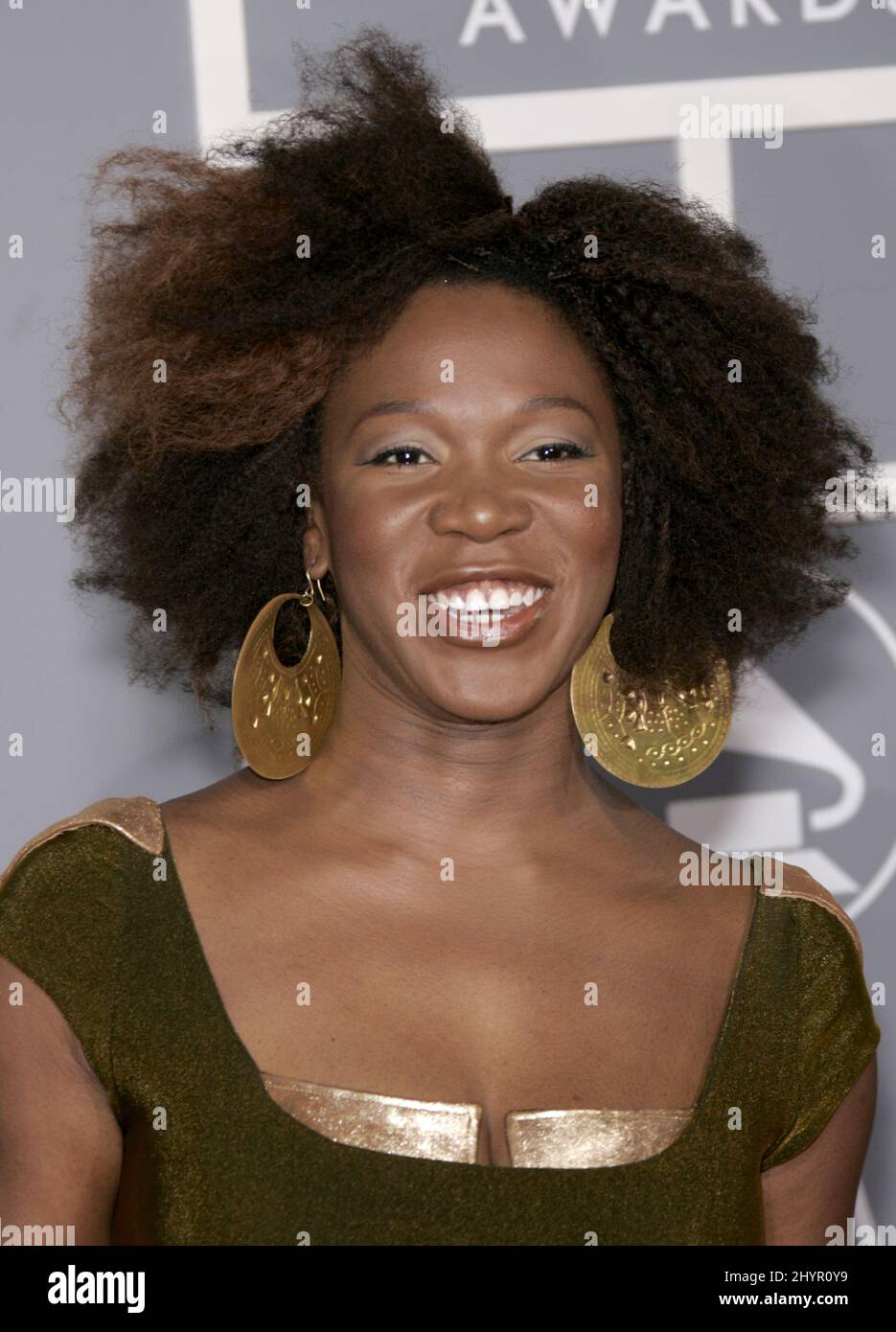 India Arie attends the 49th Grammy Awards in Los Angeles. Picture: UK ...