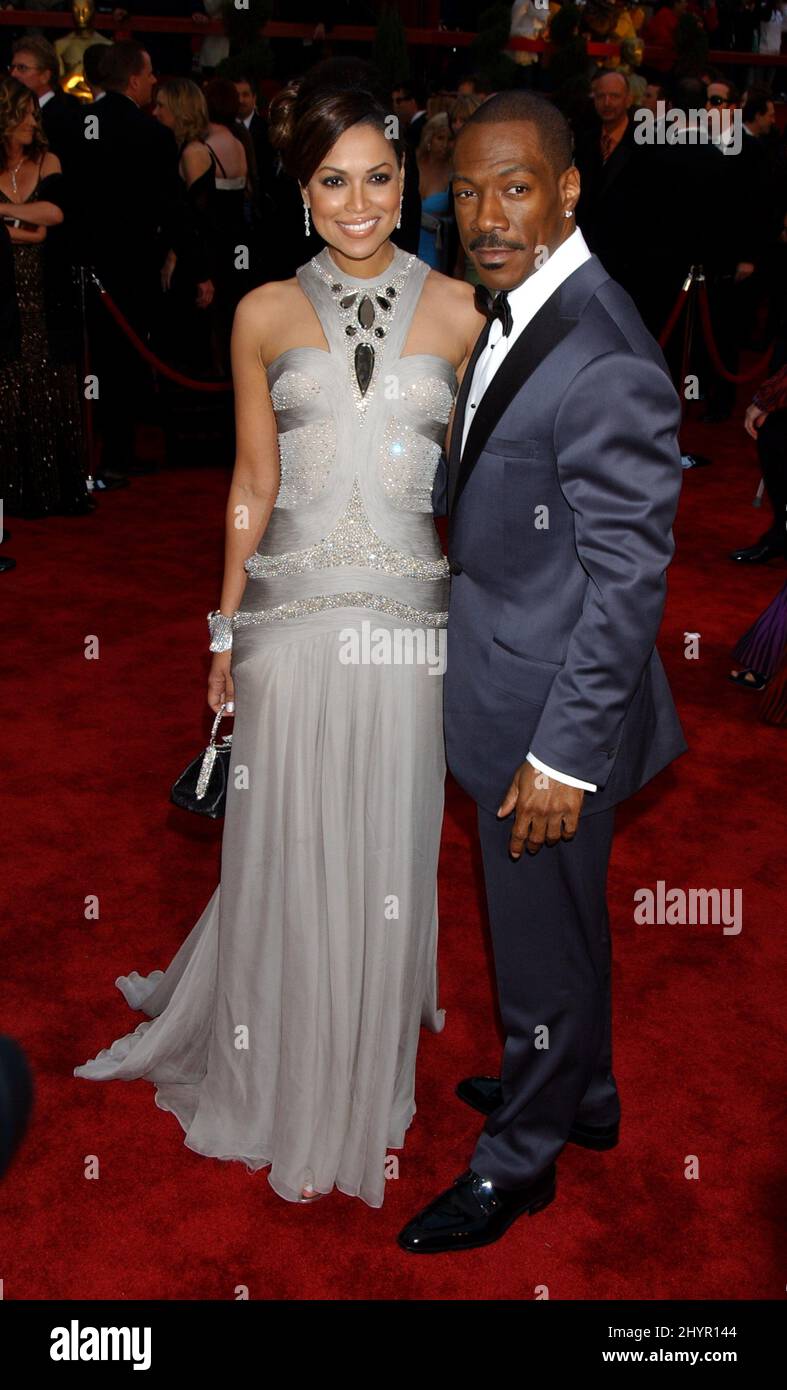 Tracey Edmonds and Eddie Murphy attend the 79th Annual Academy Awards ...