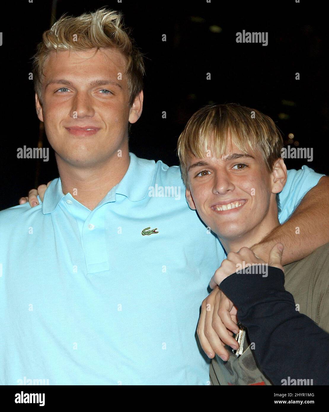 Nick carter aaron hi-res stock photography and images - Alamy