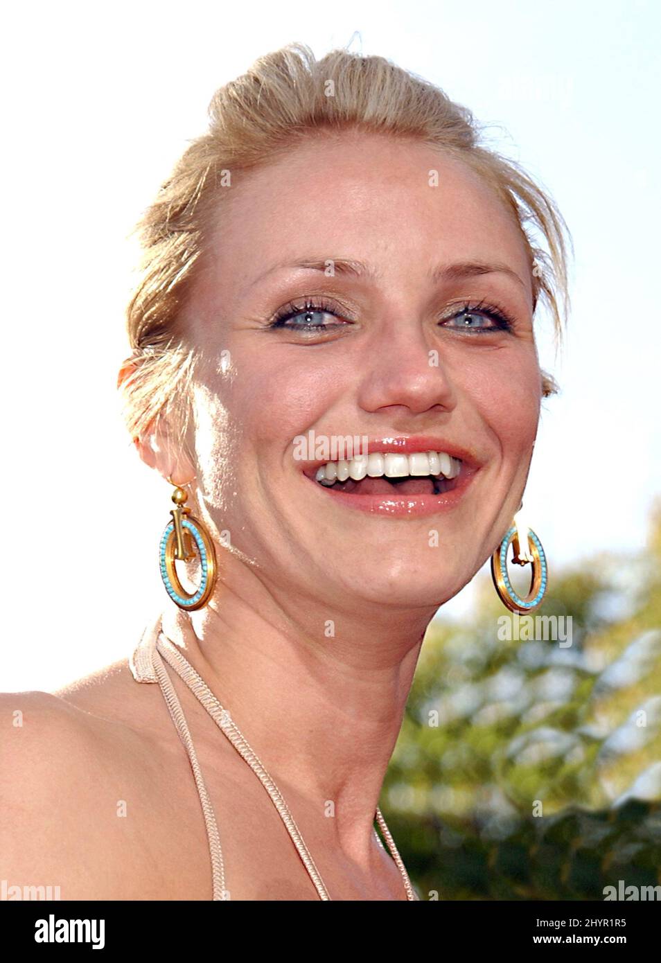 Cameron Diaz attends the 'Shrek 2' Film Premiere in California. Picture ...