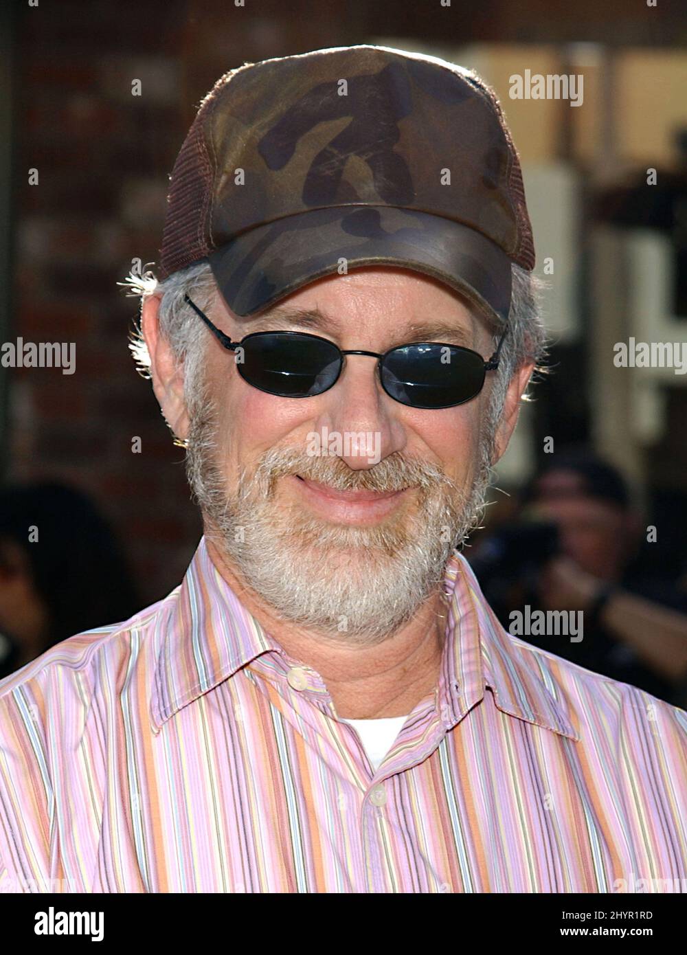 Steven Spielberg attends the 'Shrek 2' Film Premiere in California ...