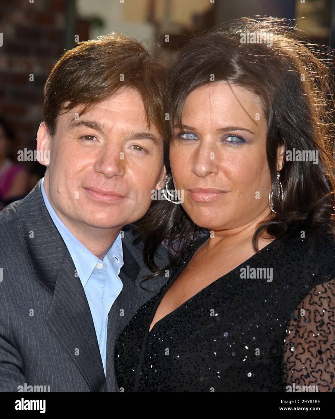 Mike Myers & wife Robin attends the 'Shrek 2' Film Premiere in ...