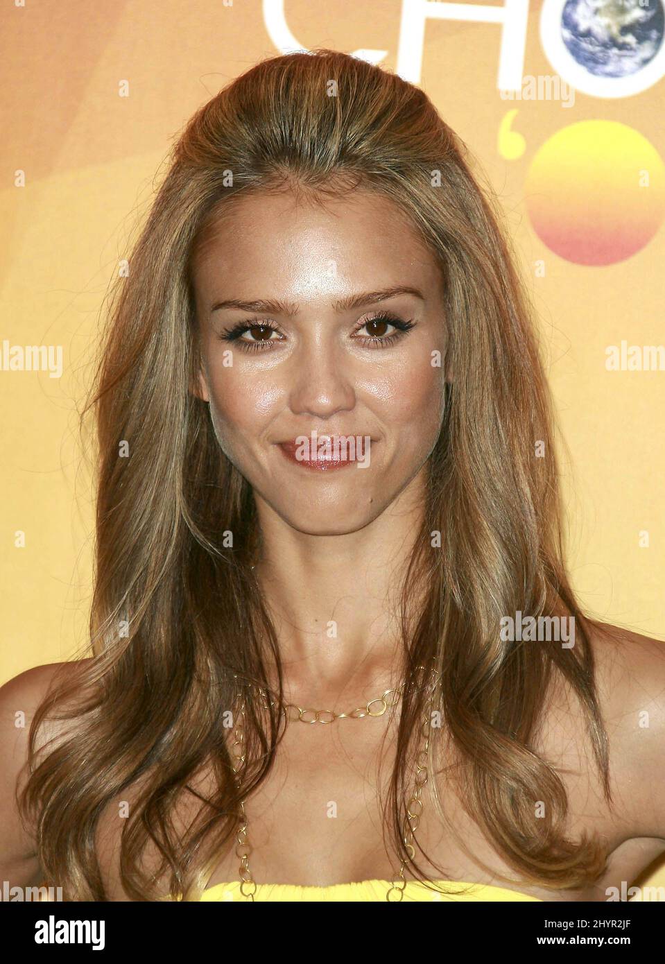 Jessica Alba attends the 2007 Teen Choice Awards held at the Gibson ...