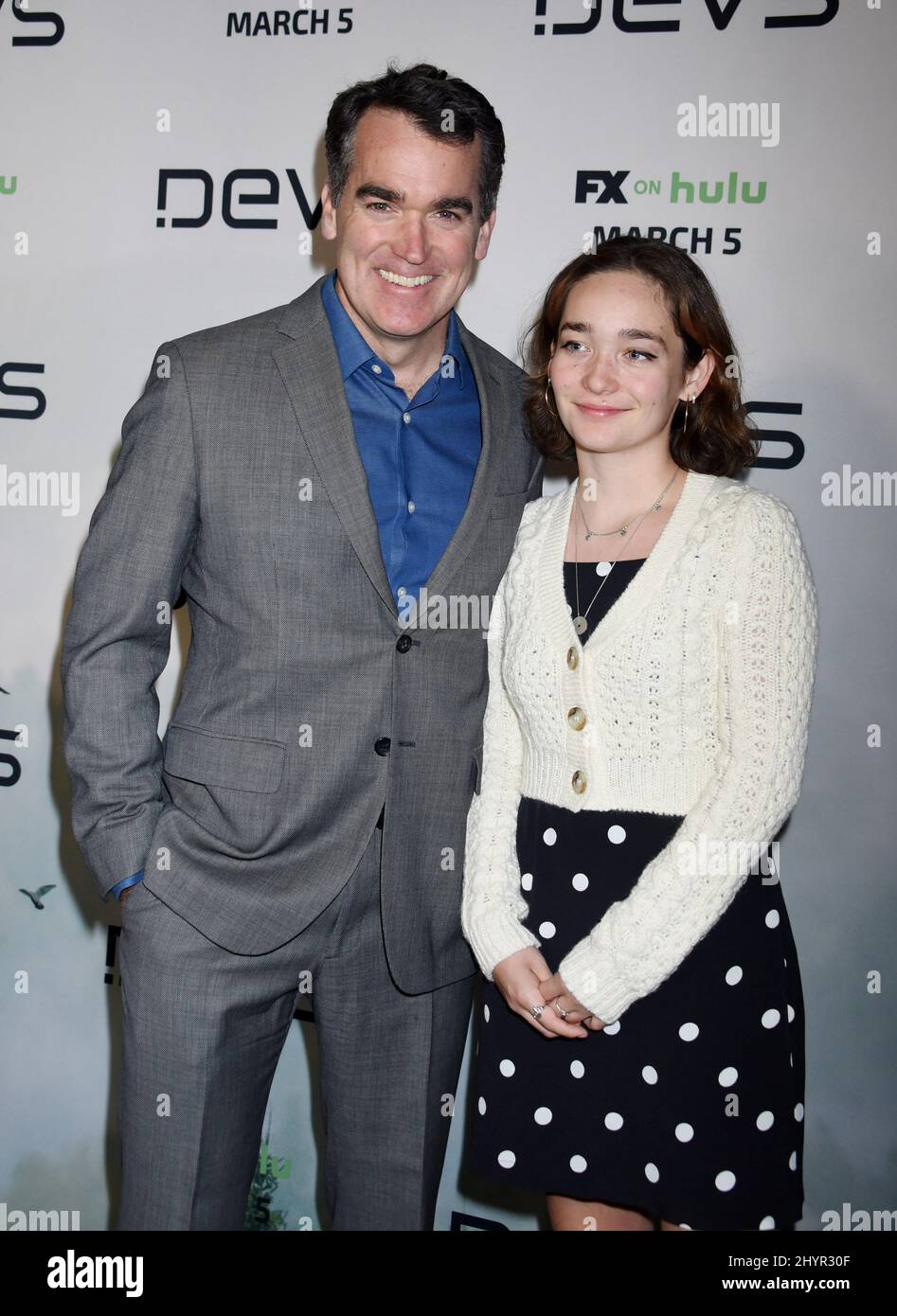 Brian d'Arcy James and Grace James at FX on Hulu's "Devs" Los Angeles ...