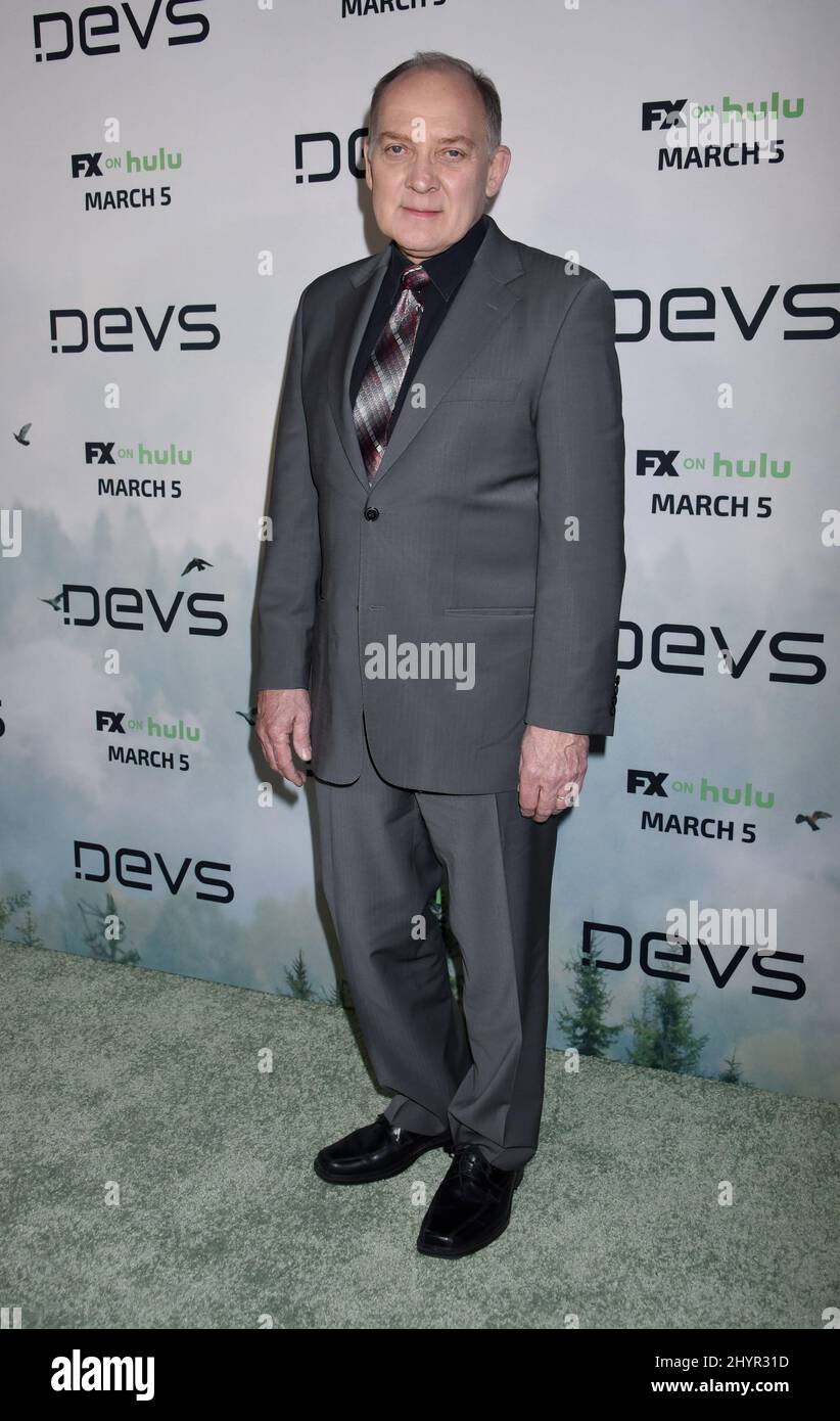 Zach Grenier at FX on Hulu's "Devs" Los Angeles Premiere held at the ...
