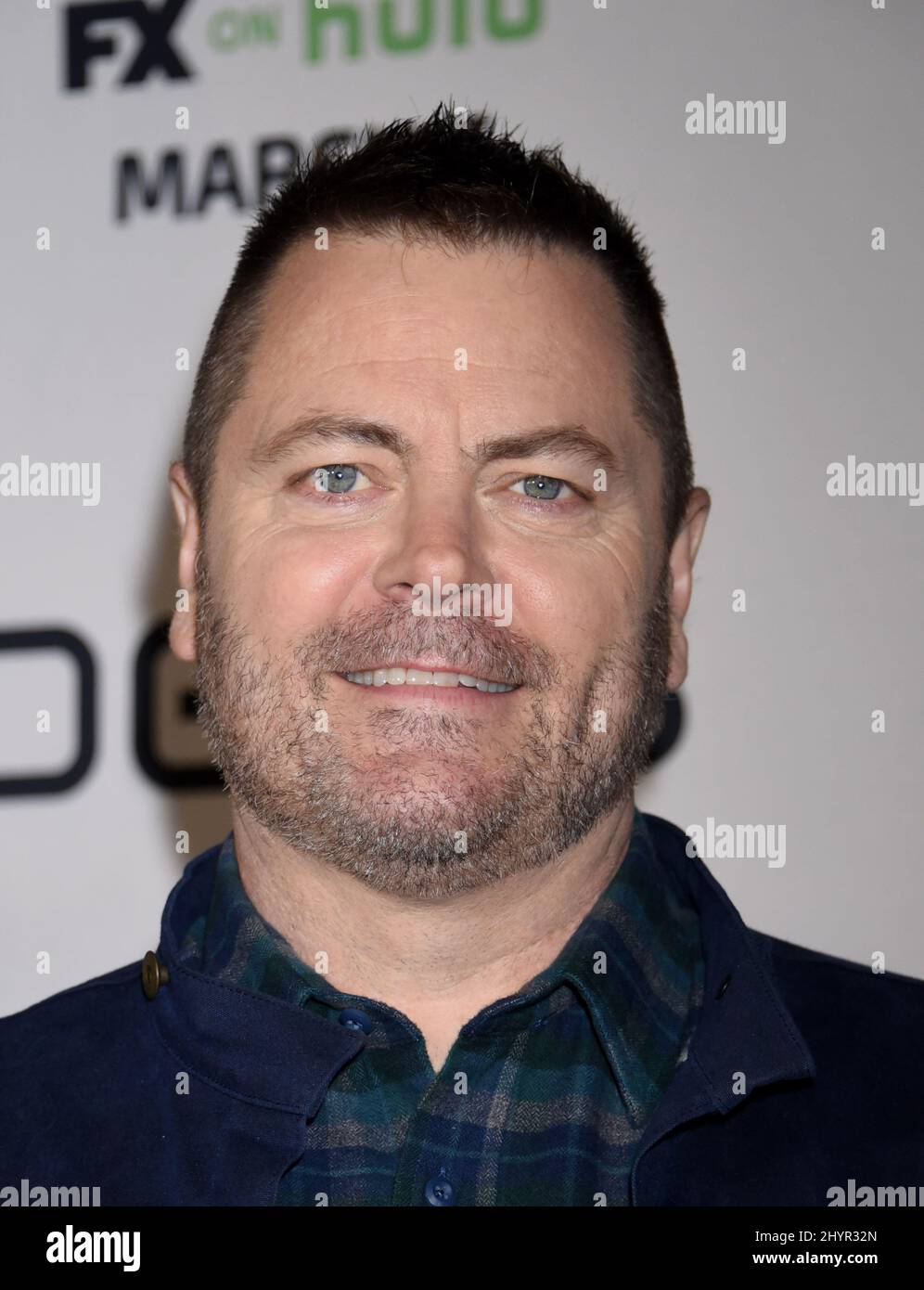 Nick Offerman at FX on Hulu's "Devs" Los Angeles Premiere held at the ...