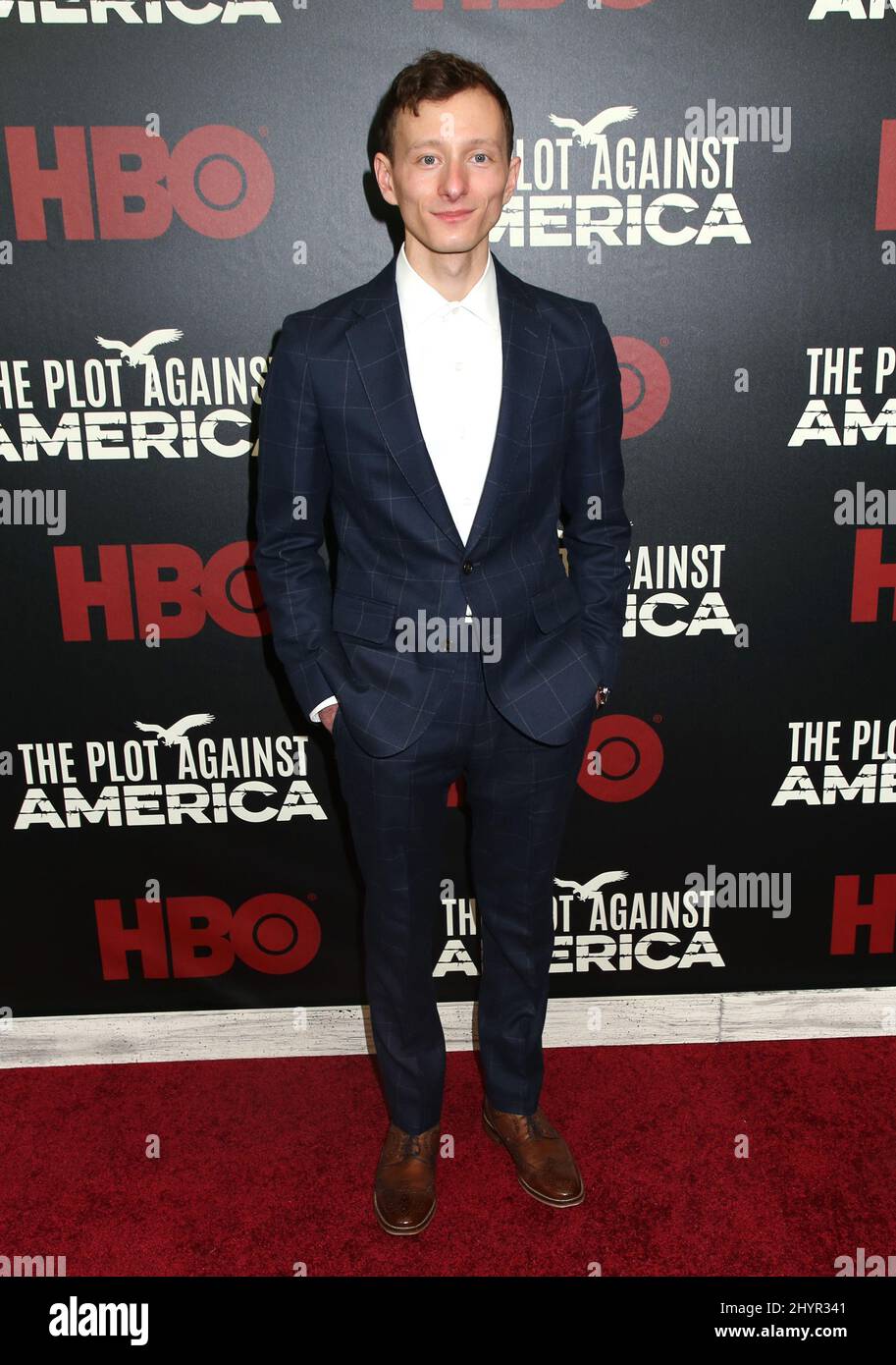 Steven Maier attending HBO's 'The Plot Against America' New York ...