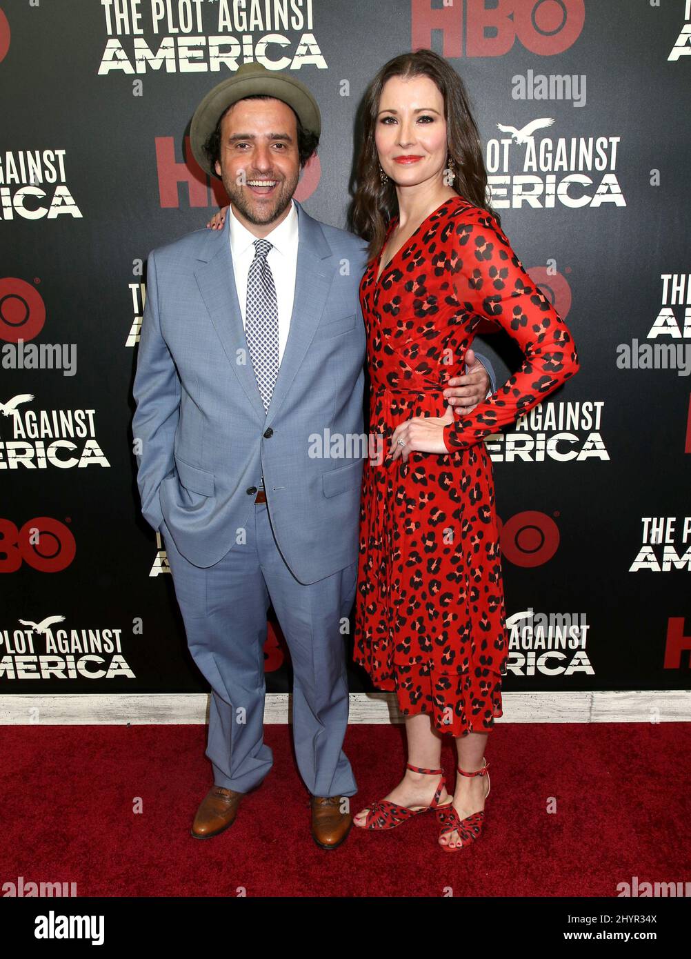 David Krumholtz & Vanessa Britting attending HBO's 'The Plot Against ...