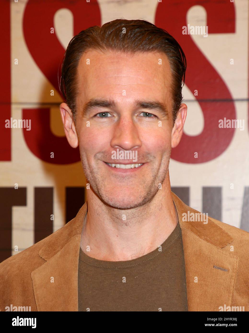 James Van Der Beek attending the 'Girl From The North Country' Broadway ...