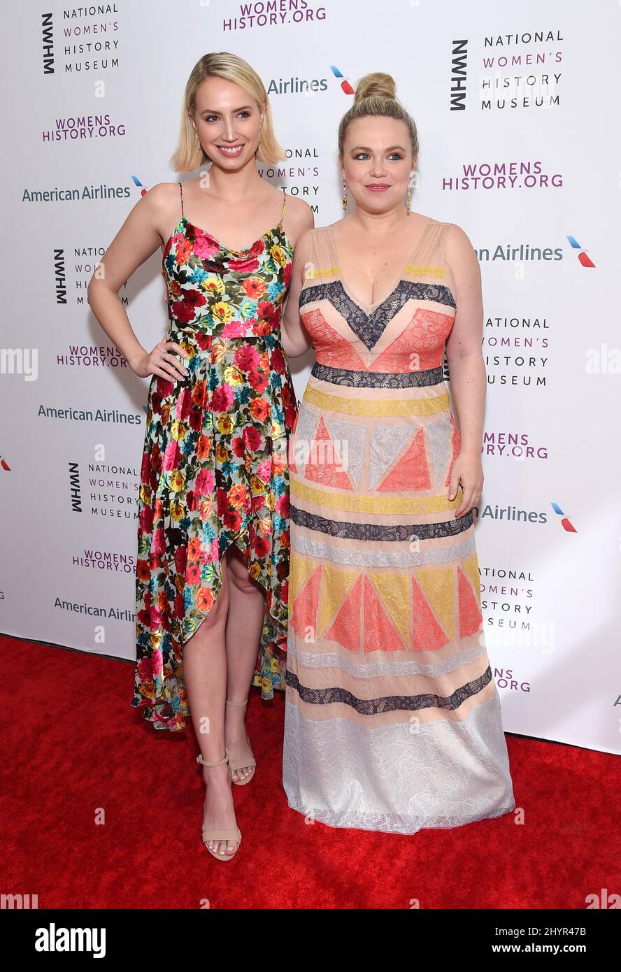 Molly McCook and Amanda Fuller attends the The National Women's History ...