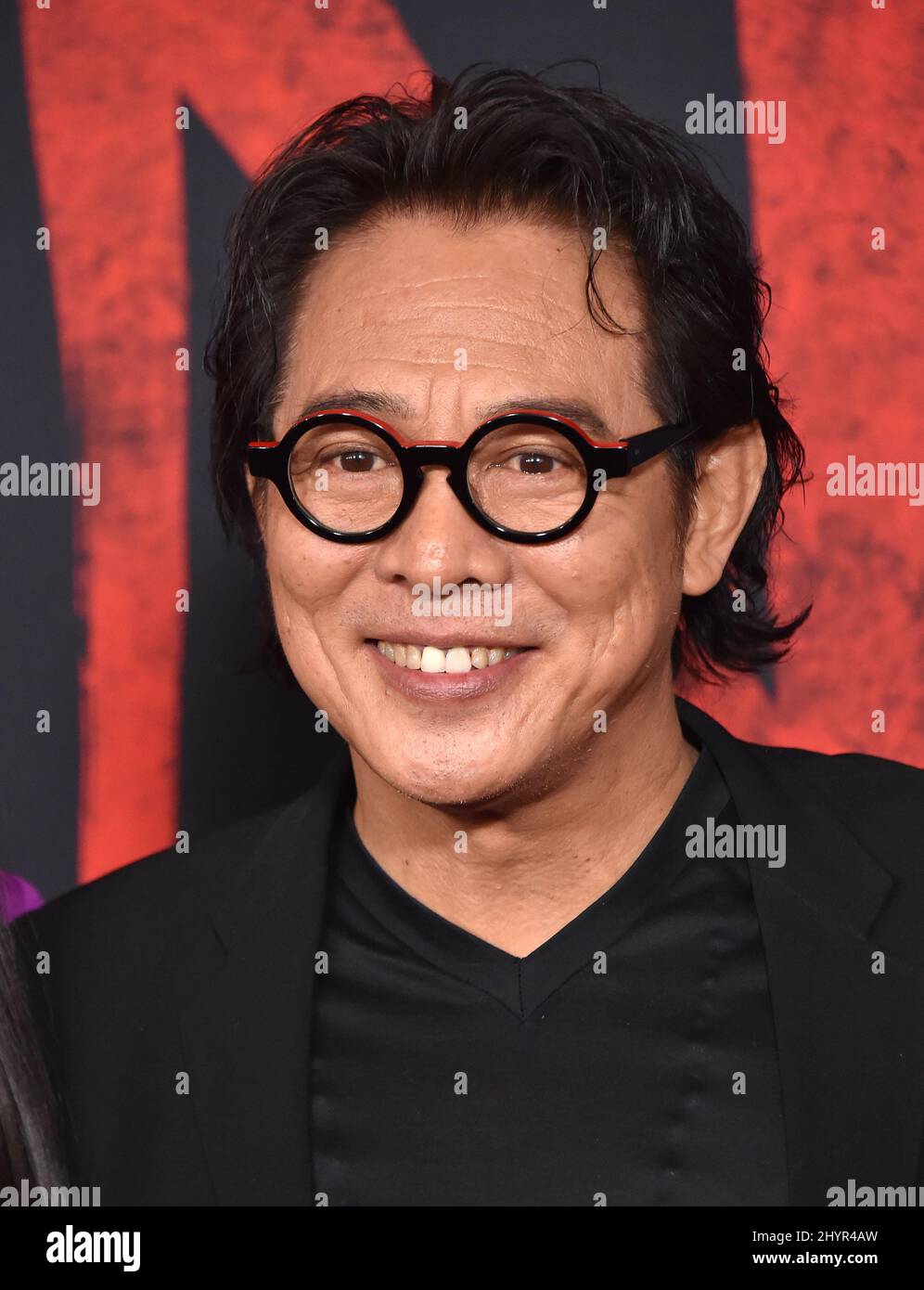 Jet Li attending Disney's Mulan World Premiere held at Hollywood, USA ...