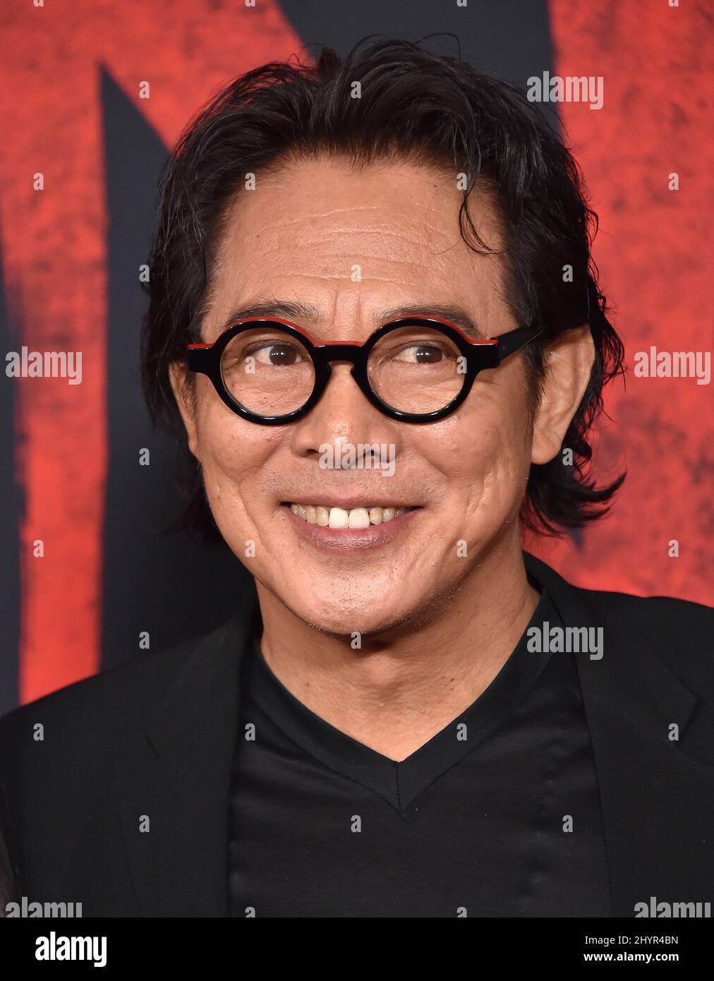 Jet Li attending Disney's Mulan World Premiere held at Hollywood, USA ...