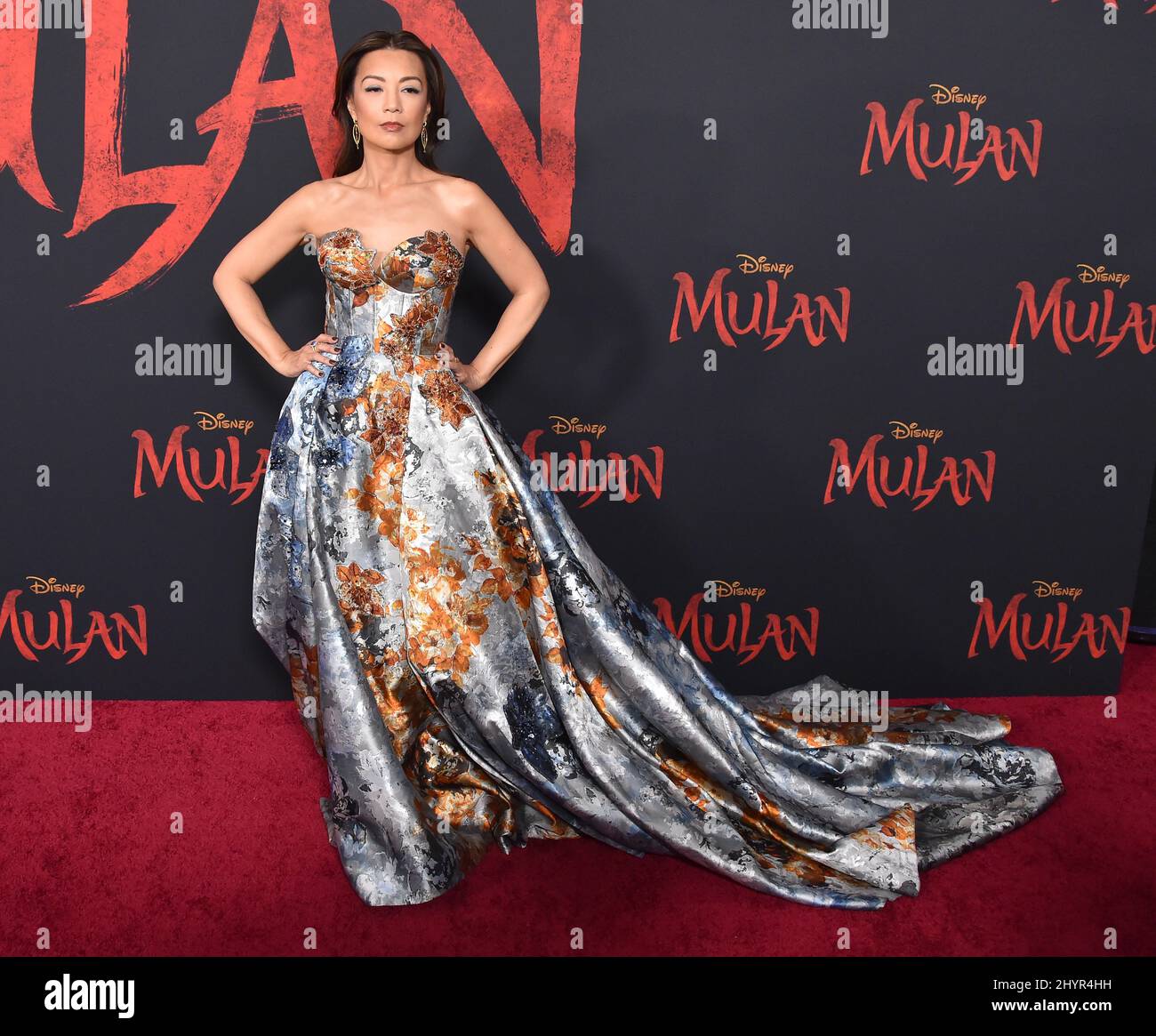 Ming-Na Wen attending Disney's Mulan World Premiere held at Hollywood ...