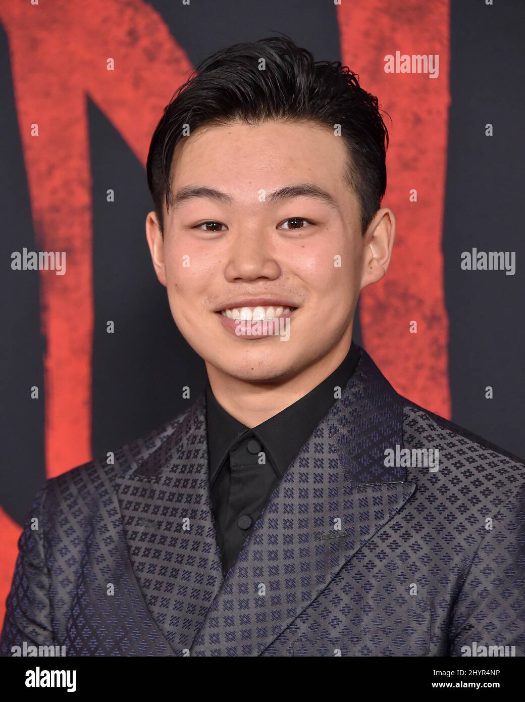Jun Yu attending Disney's Mulan World Premiere held at Hollywood, USA on Monday March 9, 2020 ...