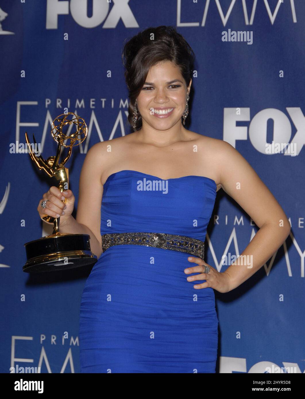 America Ferrera at the 59th Primetime Emmy Awards at the Shrine ...