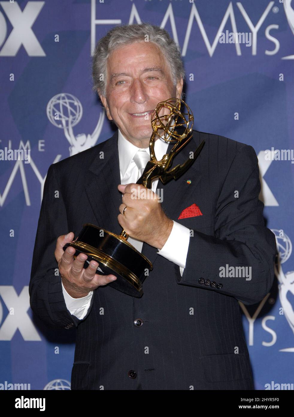 Tony Bennett at the 59th Primetime Emmy Awards at the Shrine Auditorium ...