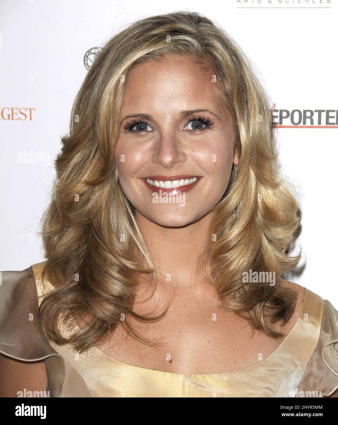 Sally Pressman arrives at a reception held for nominees of Sunday's ...