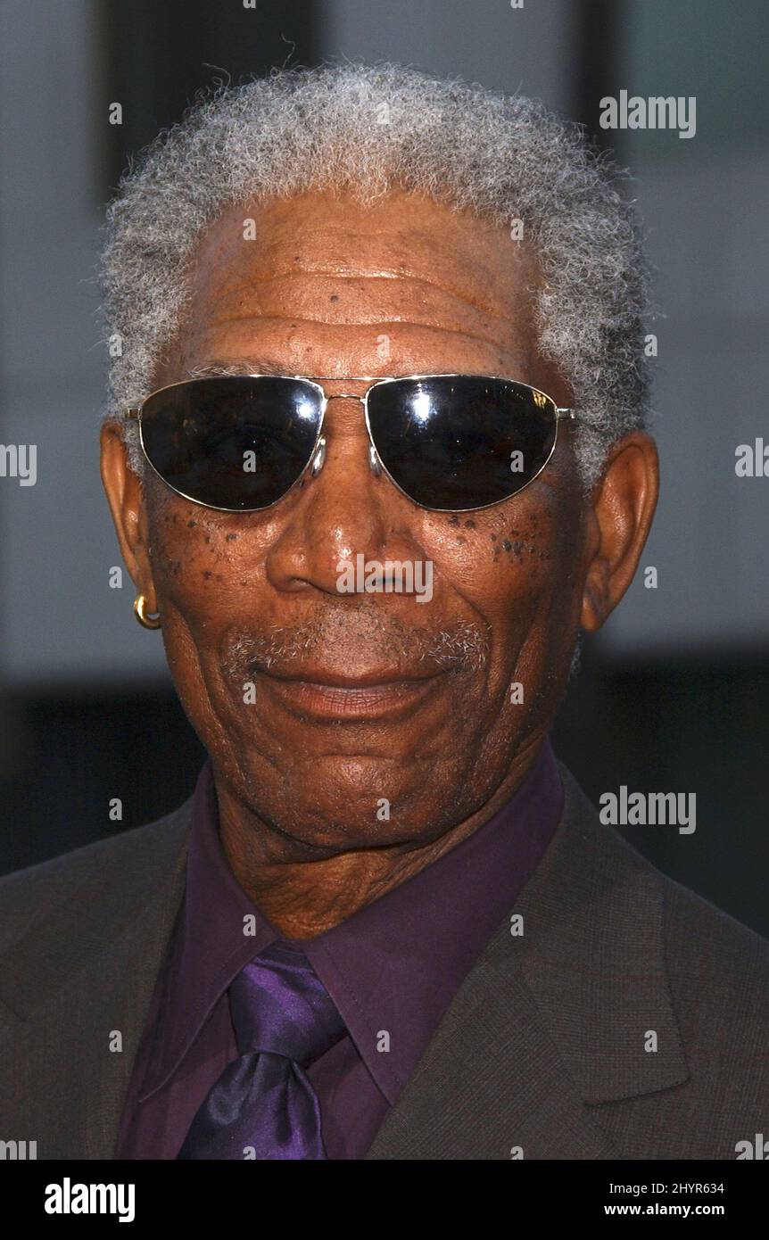 Morgan Freeman at the "Feast of Love" Los Angeles Premiere held at the ...