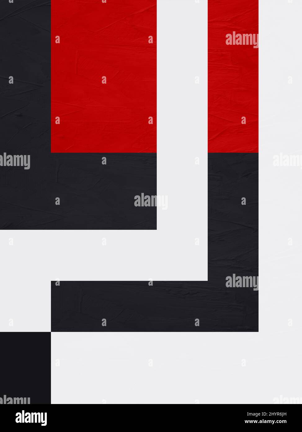 Abstract art of geometric shapes with colorful texture Stock Photo - Alamy