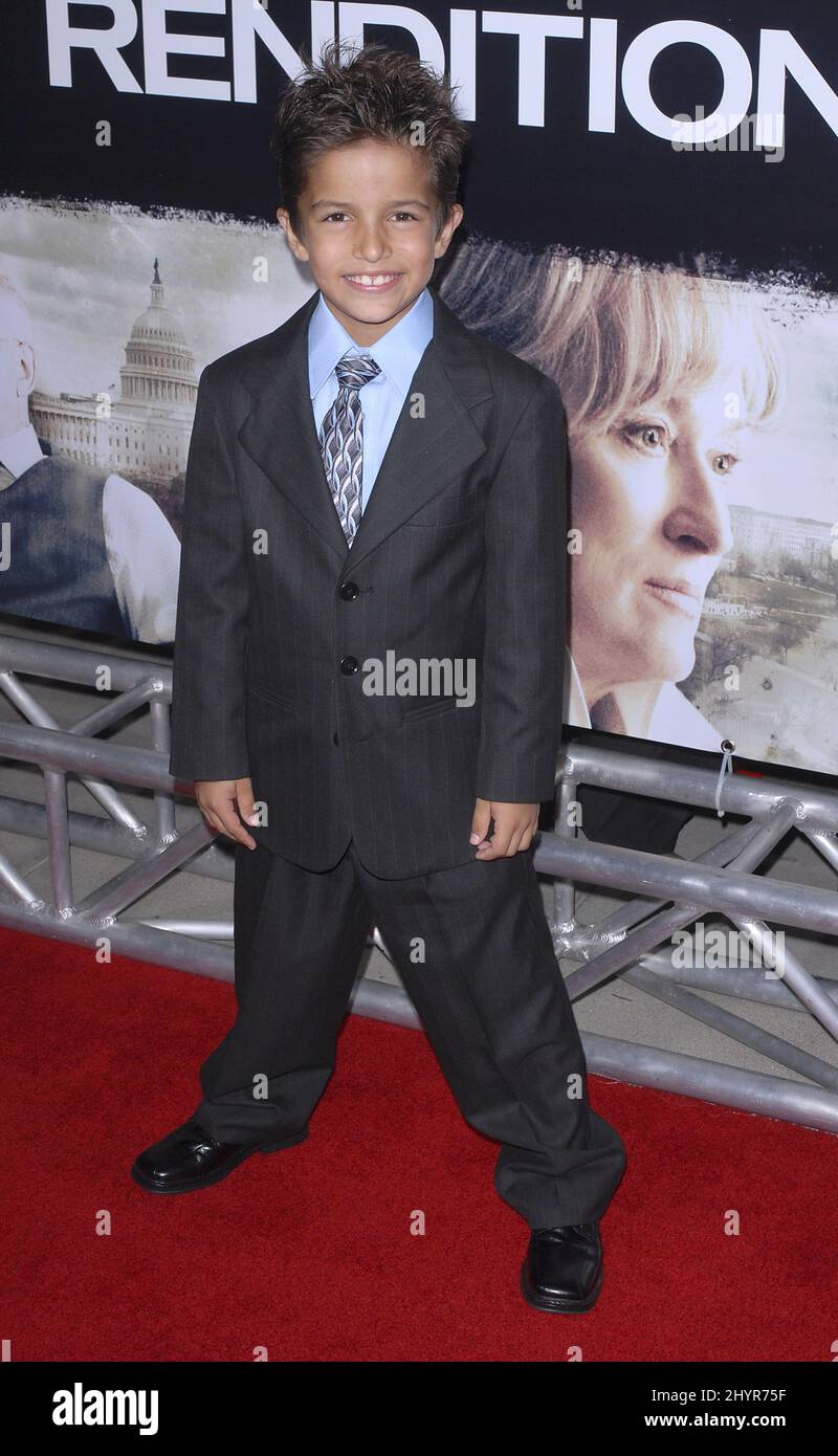 Aramis Knight at the Los Angeles premiere of "Rendition" at the Academy ...