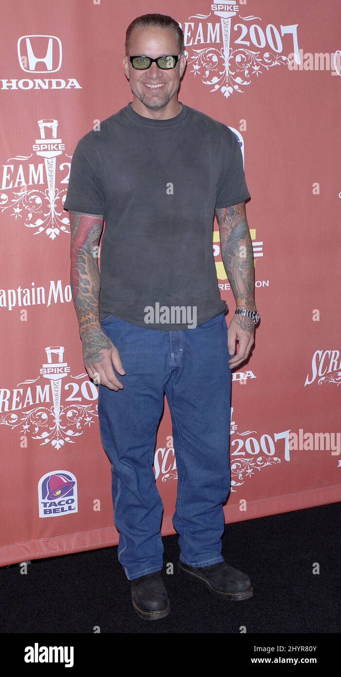 Jesse James at Spike TV's "Scream 2007" Awards honoring the best in ...