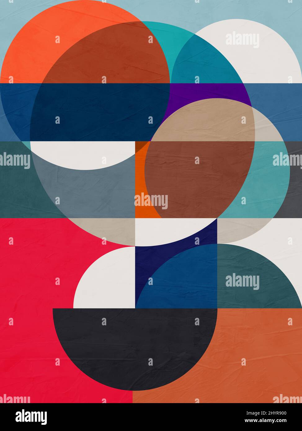 Abstract art of geometric shapes with colorful texture Stock Photo - Alamy