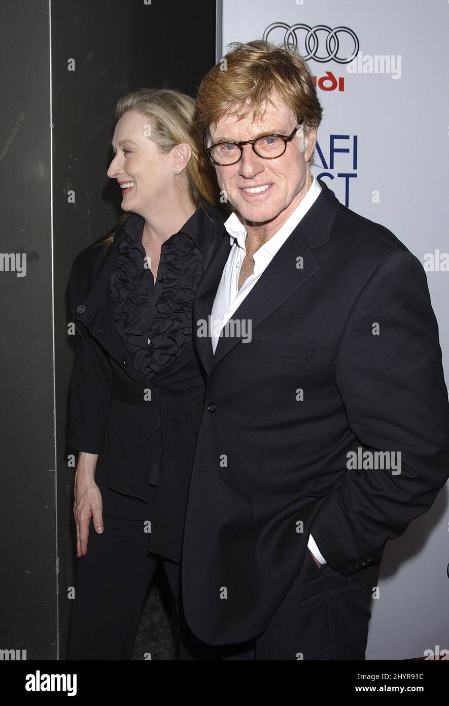 Robert Redford and Meryl Streep arrive for the AFI Fest 2007 Opening ...
