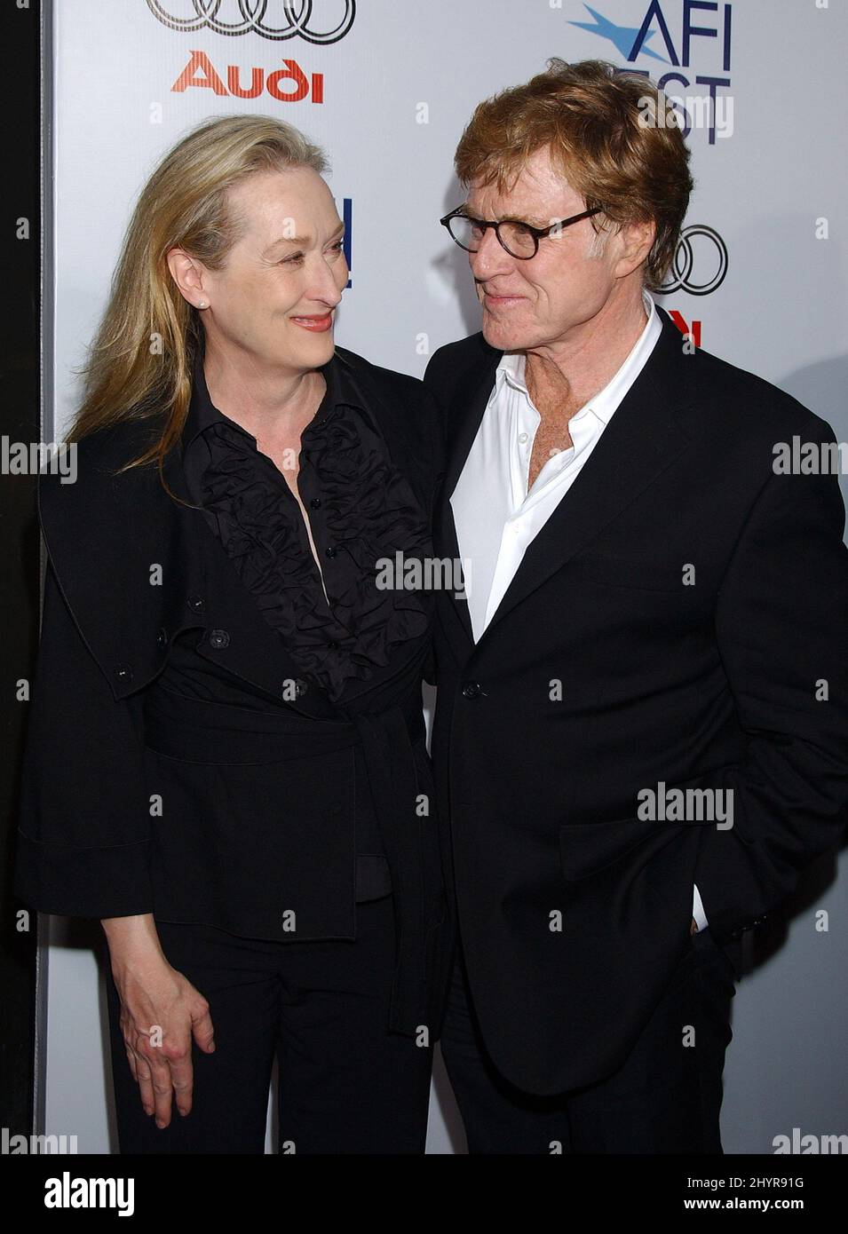 Robert Redford and Meryl Streep arrive for the AFI Fest 2007 Opening ...