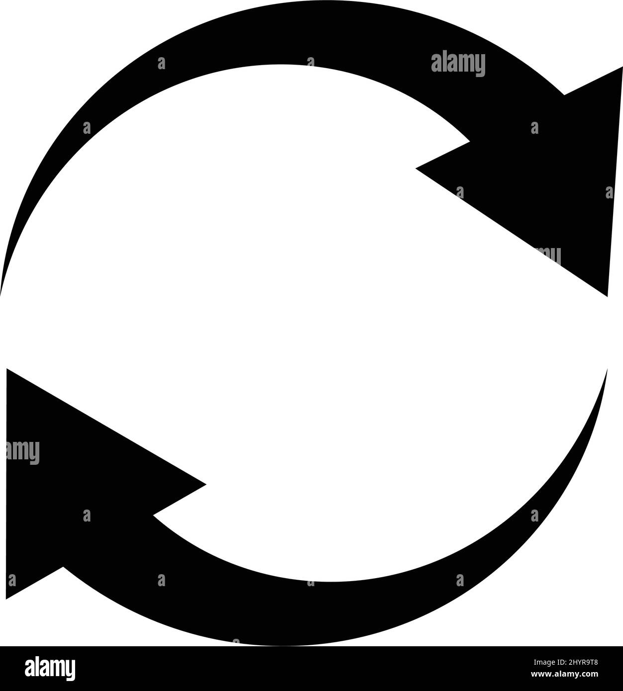 Synchronization icon. Refresh and reload icons. Editable vector Stock Vector Image & Art - Alamy