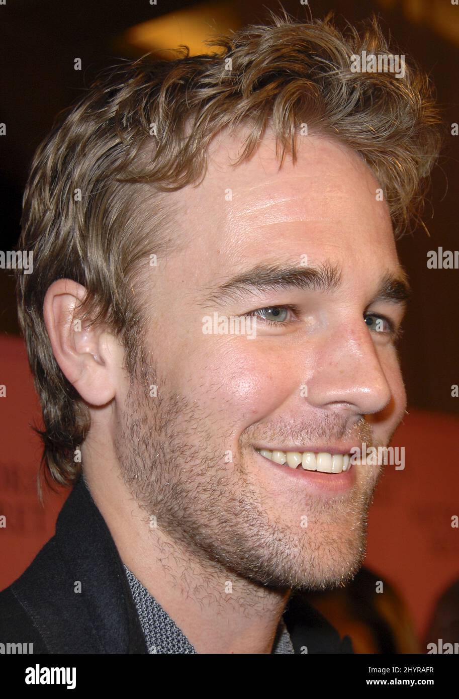James Van Der Beek arrives at the 12th Annual Victoria's Secret Fashion ...