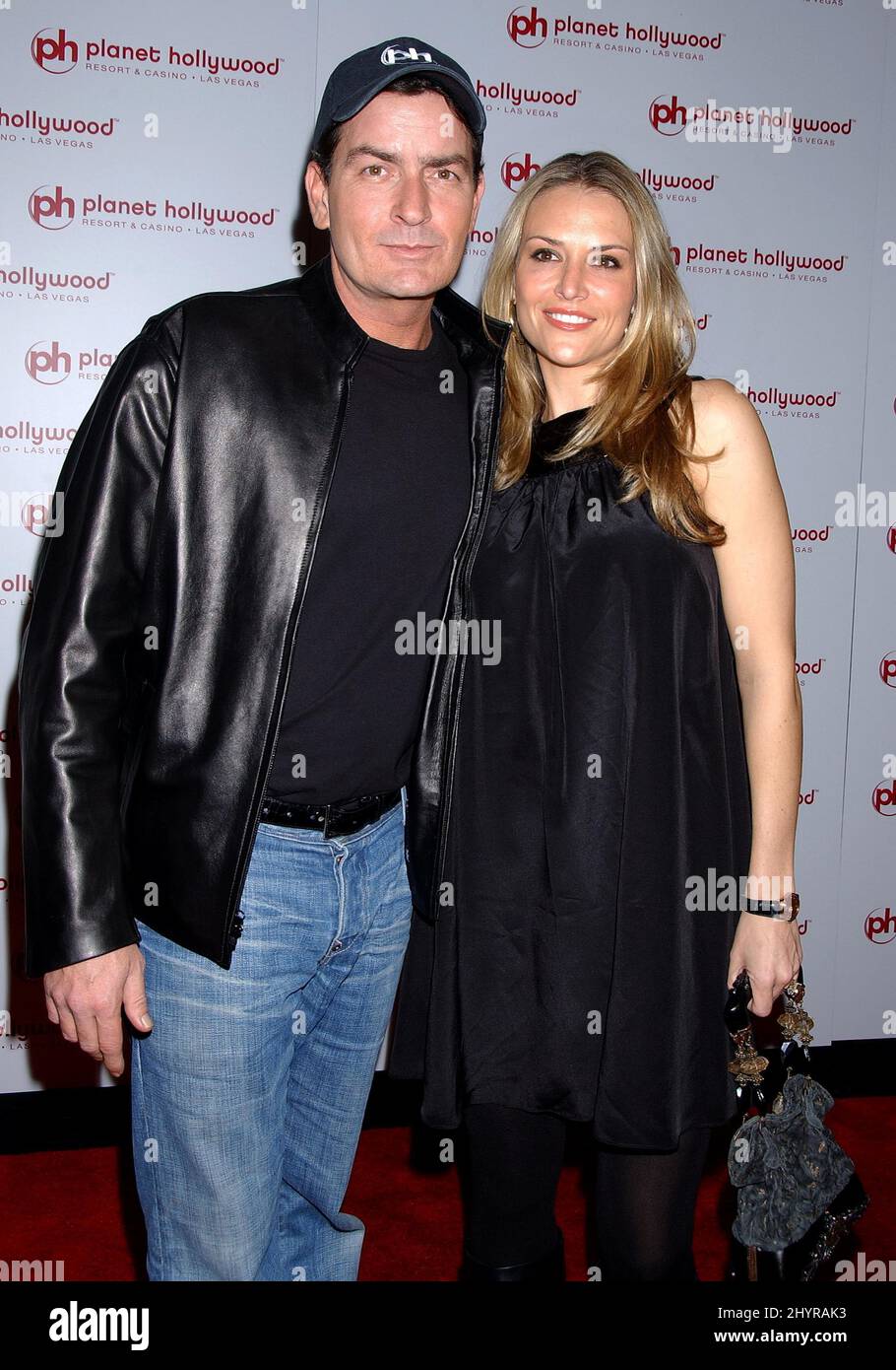 Charlie Sheen and Brooke Mueller attend the Planet Hollywood Resort and ...