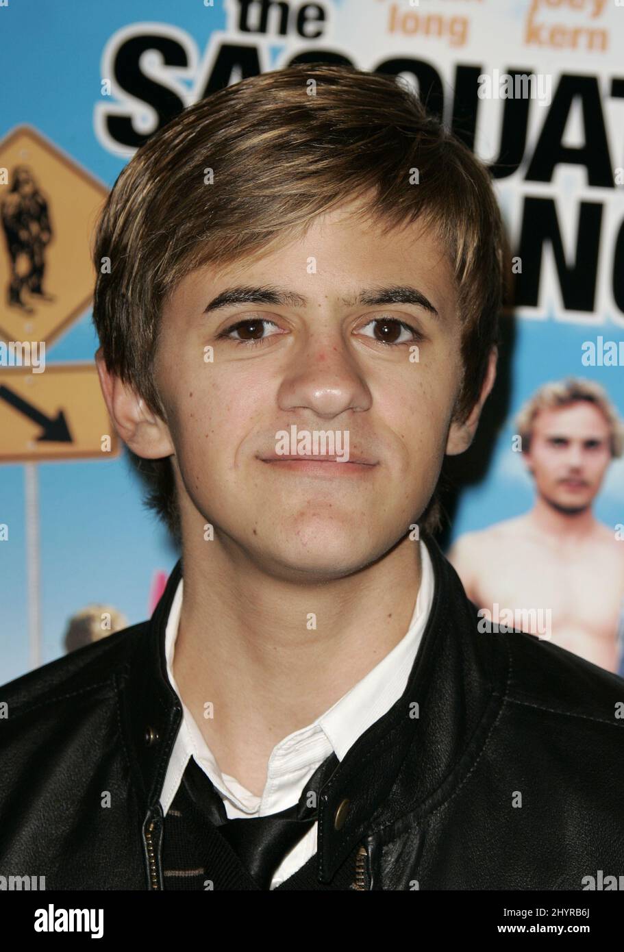 Rob Pinkston attends "The Sasquatch Gang" premiere at the ArcLight ...