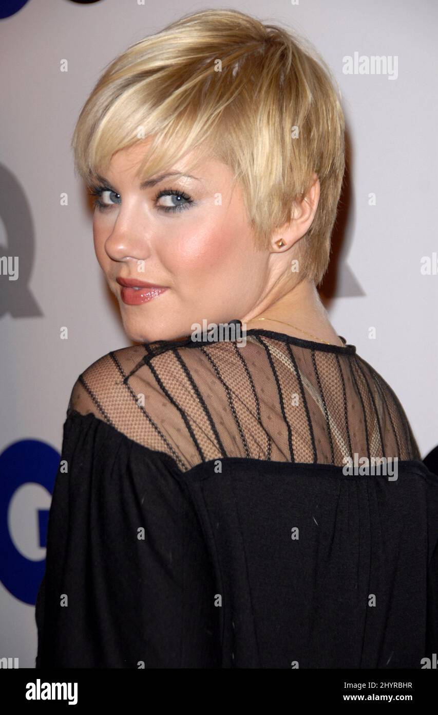 Elisha Cuthbert arrives at the 12th annual GQ magazine 'Men of the Year ...