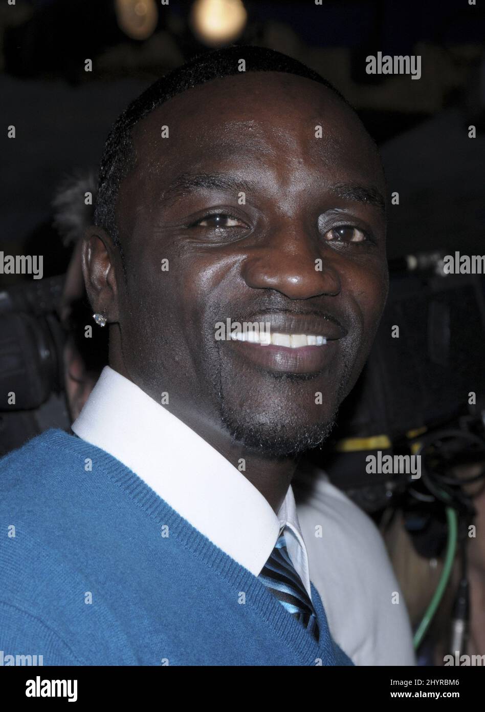 Akon attends the nomination announcements for the 50th Annual Grammy ...