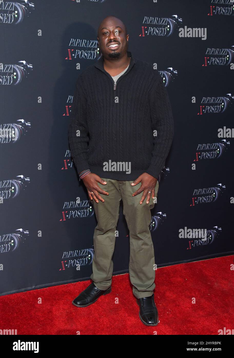 Wilbert Roberts at the red carpet premiere of "Paparazzi X-Posed ...