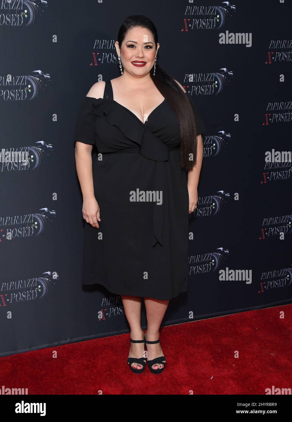 Ana Vergara at the red carpet premiere of "Paparazzi X-Posed" directed ...