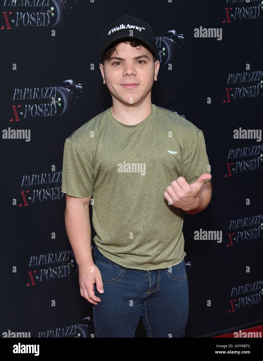 J.C. Mounduix at the red carpet premiere of "Paparazzi X-Posed ...