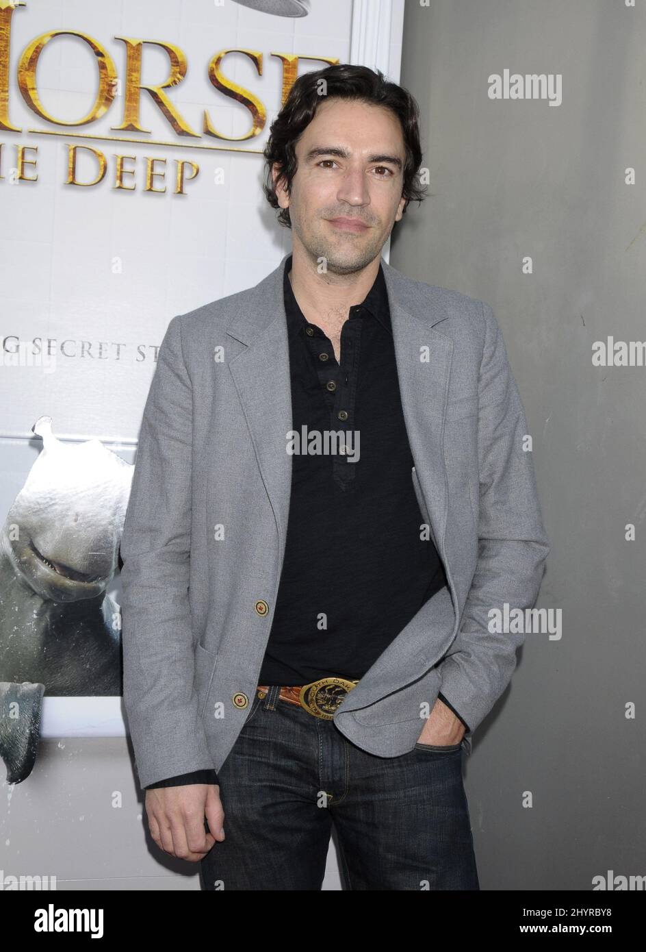 Ben Chaplin arrives at the premiere of The Water Horse Legend of the ...