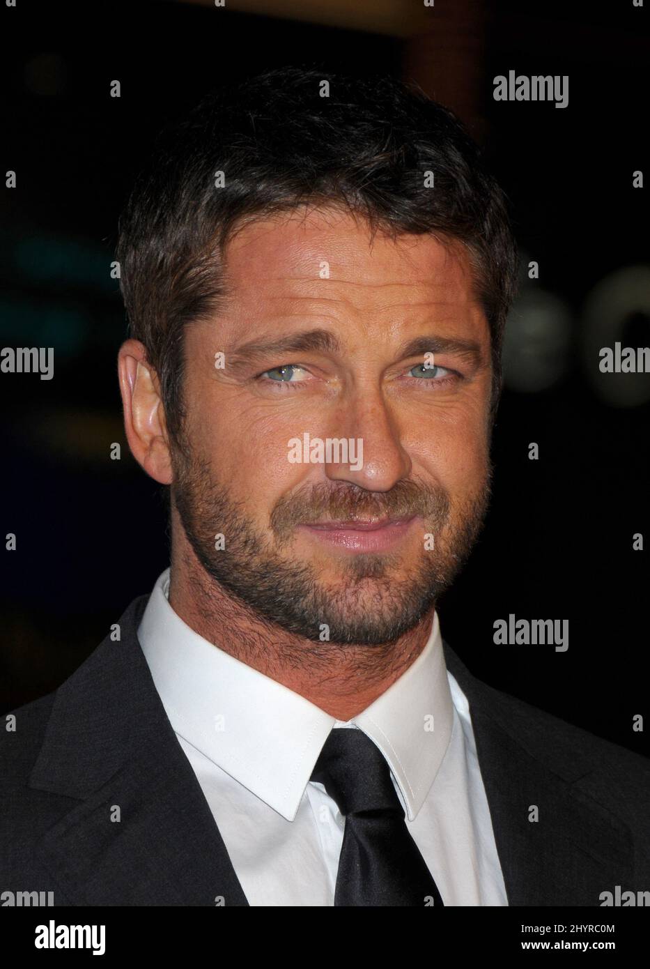 Gerard Butler at the world premiere of the new movie "P.S. I Love You ...