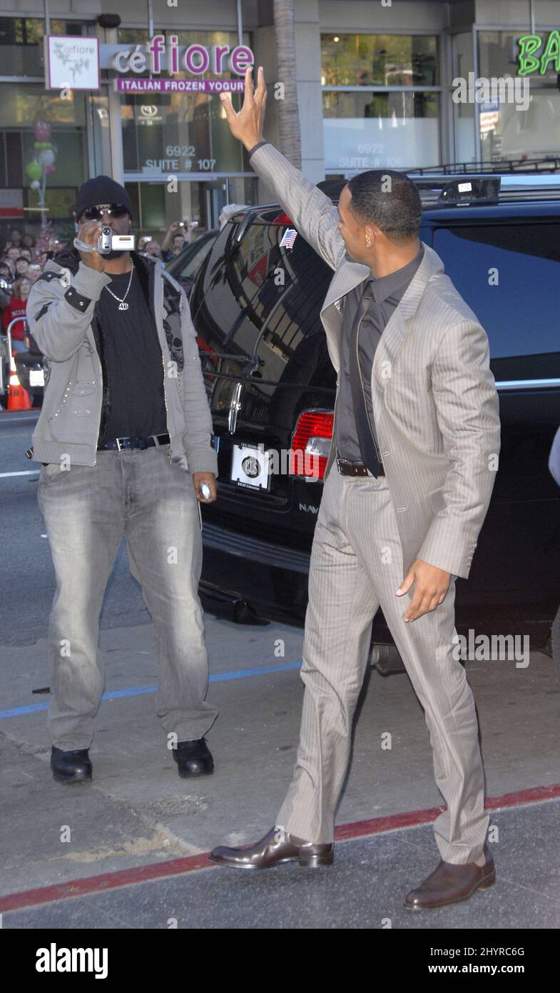 Will Smith is honored at a Hand and Footprint Ceremony at the Grauman's ...