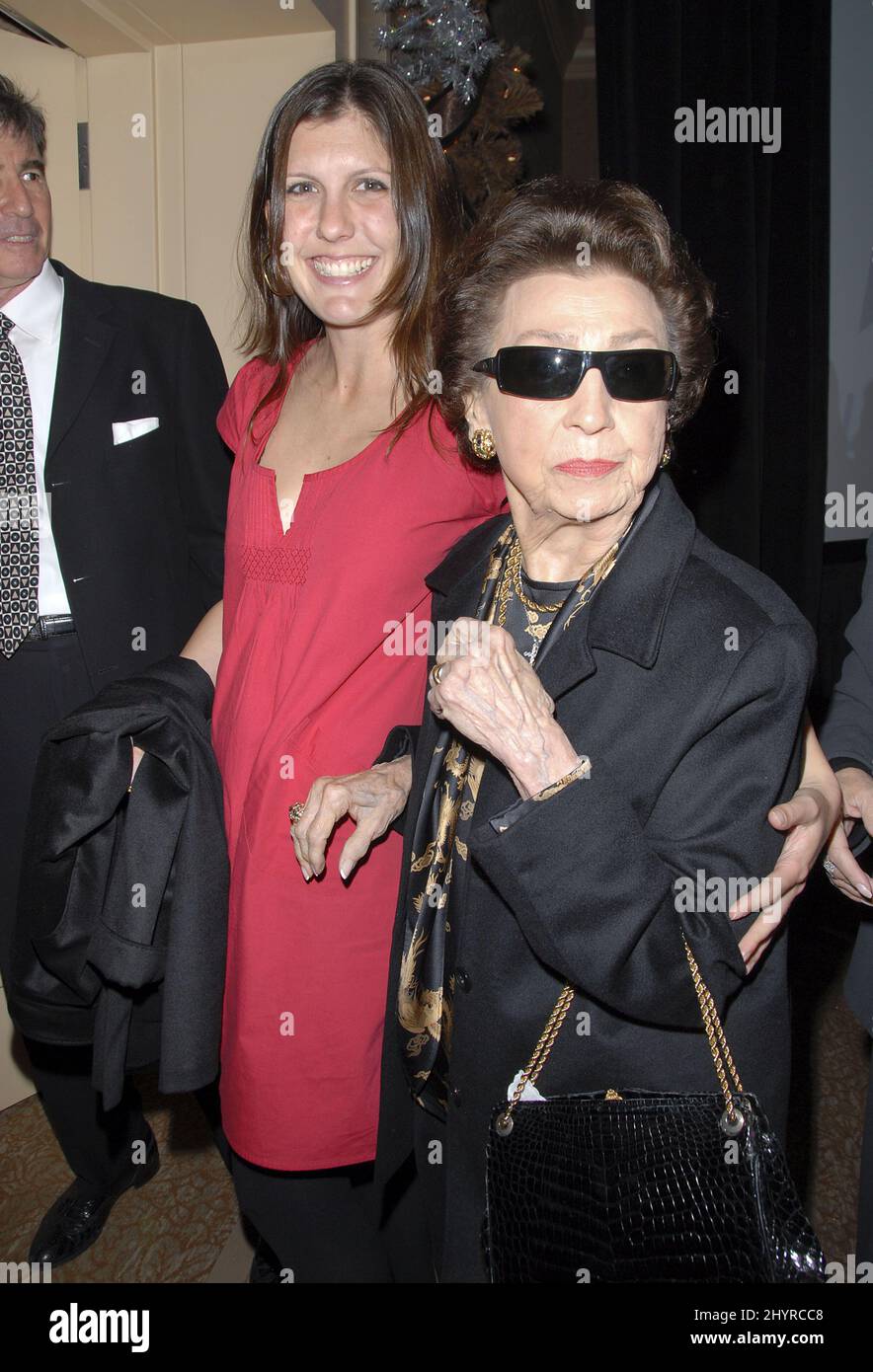 Nancy Barbato and Amanda Lambert at a sneak preview of Frank Sinatra's ...