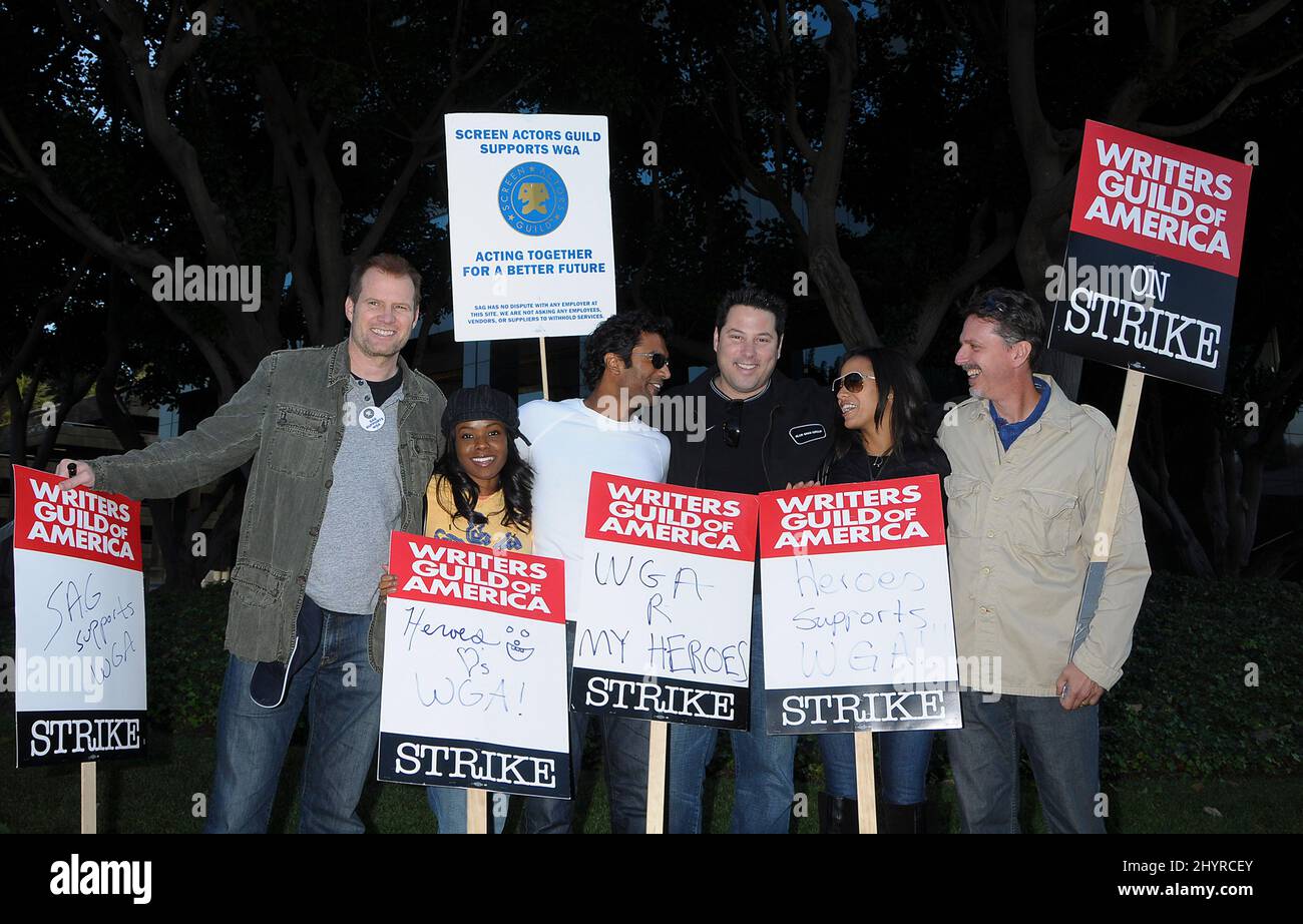 Jack Coleman, Dana Davis, Sendhil Ramamurthy, Greg Grunberg, Dania ...