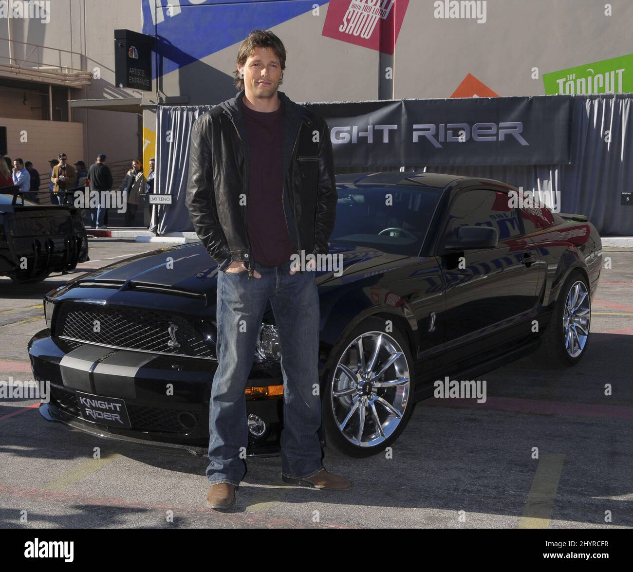 Justin Bruening of the Knight Rider cast unveils a customized KITT ...