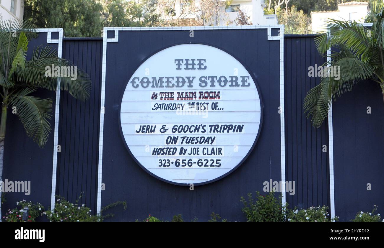 The Comedy Store on Sunset Boulevard in West Hollywood, CA Stock Photo ...